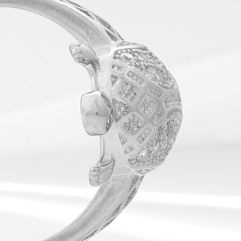 Pure Silver Turtle Ring | Raj Jewels